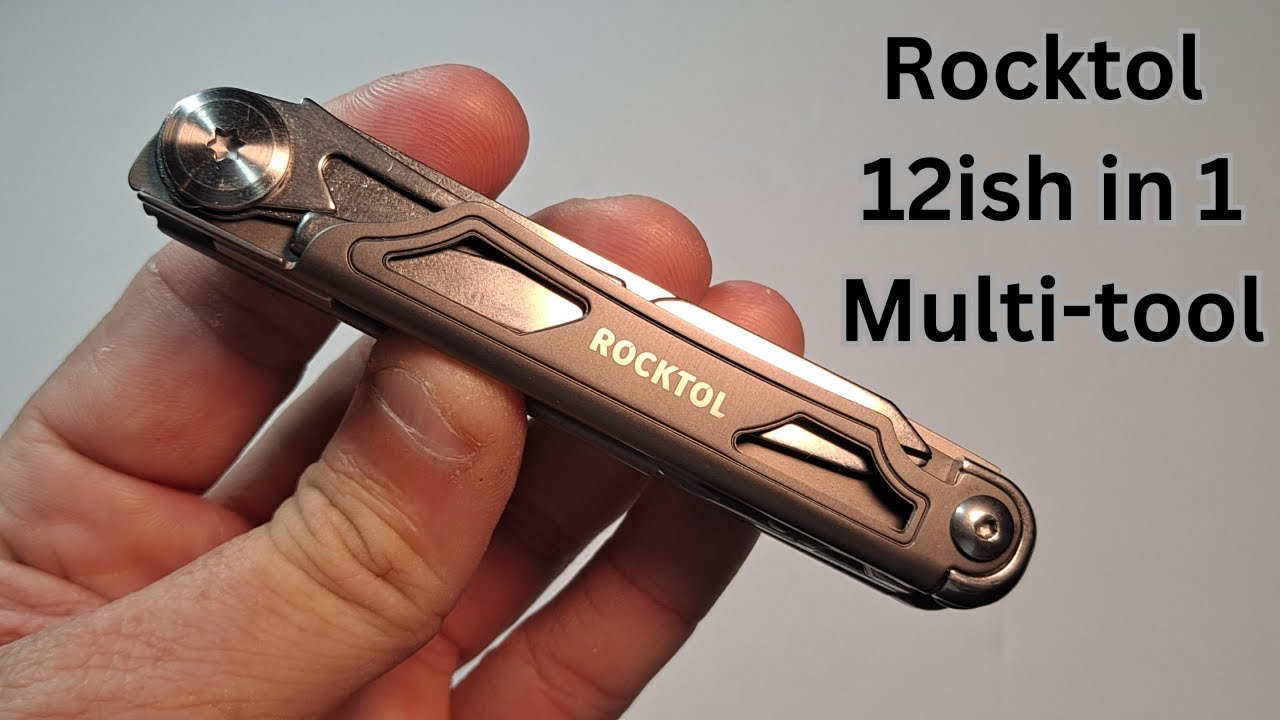Rocktol 12ish in 1 Multi-tool **Update from manufacturer in description ...