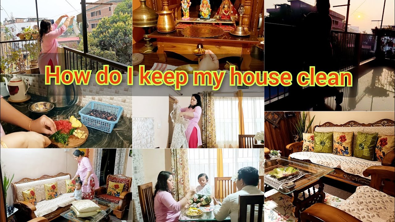 How do I keep my house clean | Main kis tarike se aapne Ghar ko saaf ...