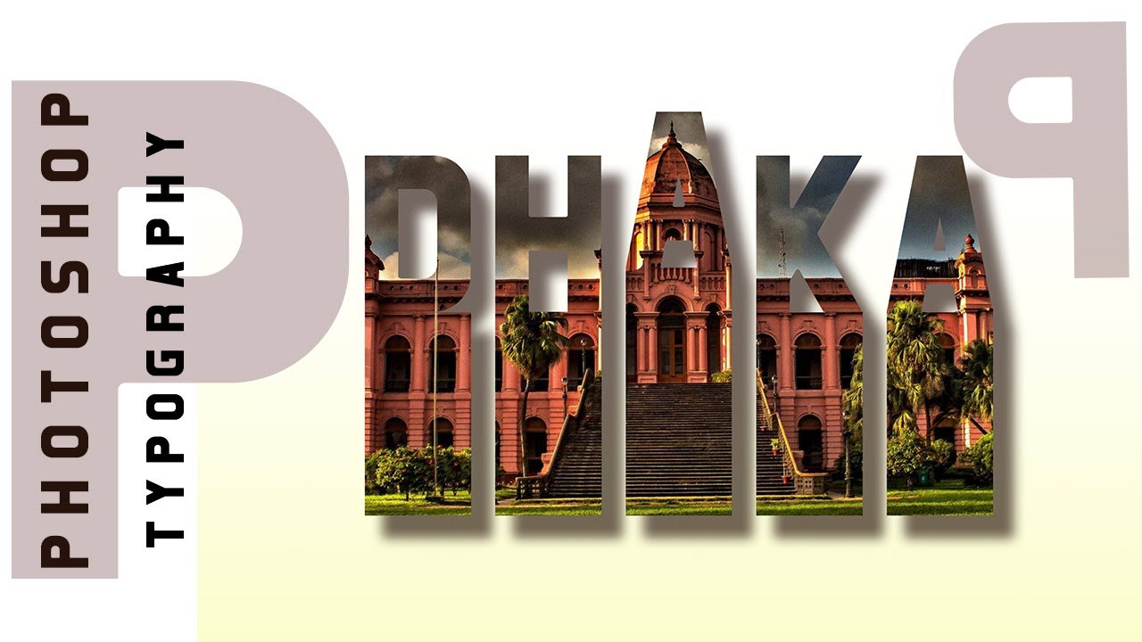 Photoshop Typography Tutorial Made with Clipchamp - YouTube