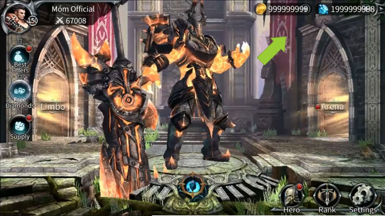 The World 3 : Rise of Demon - H.a.c.k Mod Full Kim Cương, Cấp và Trang ...
