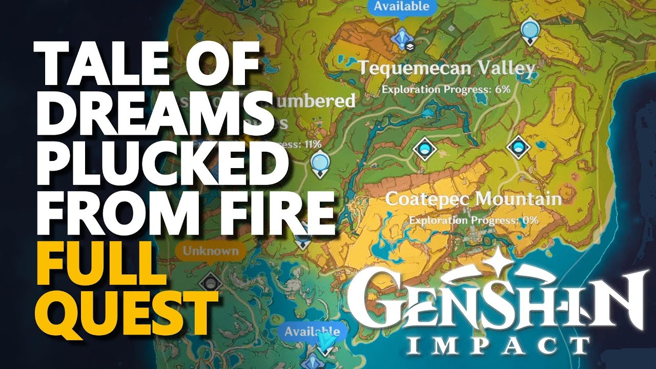 Tale of Dreams Plucked From Fire Genshin Impact - YouTube
