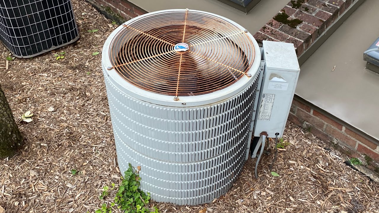 1986 Carrier Round One (38QN) Heat Pump - Startup/Shutdown (Cool Mode ...