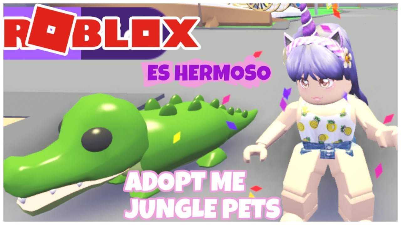ACTUALIZACION ADOPT ME JUNGLE PETS NUEVA LEGENDARIA COCODRILOS ADOPT ME ...