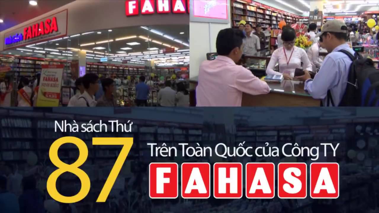[FAHASA] KHAI TRƯƠNG NHÀ SÁCH FAHASA PHÚ LÂM - YouTube
