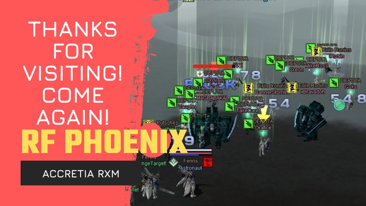 RF Phoenix PVP Ep. 13 - Accretia RxM - Fenris Guild (29-JUNE-2022 ...