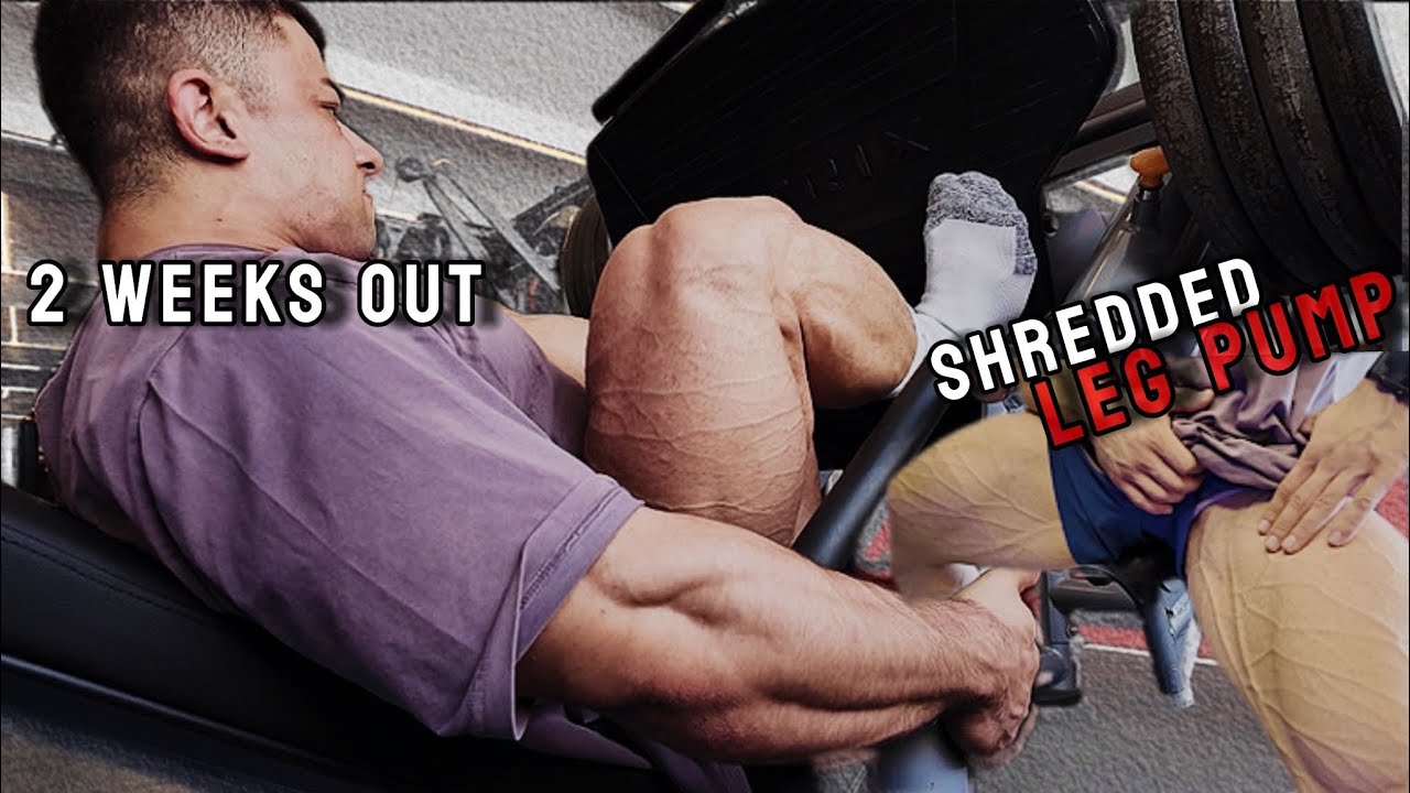 THE BEST LEG PUMP / 2 WEEKS OUT DUBAİ PRO - YouTube