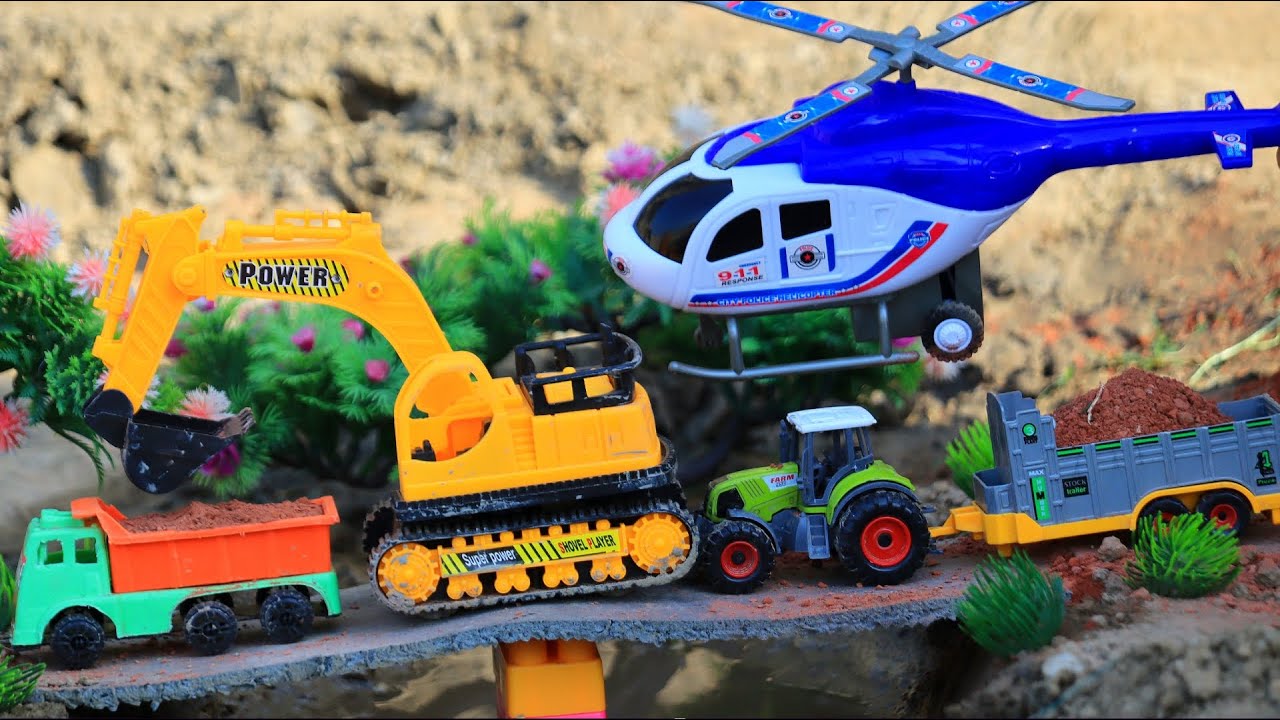 gadi gadi, gari cartoon, kiran gadi, dumper, jcb video, Mixer Truck ...