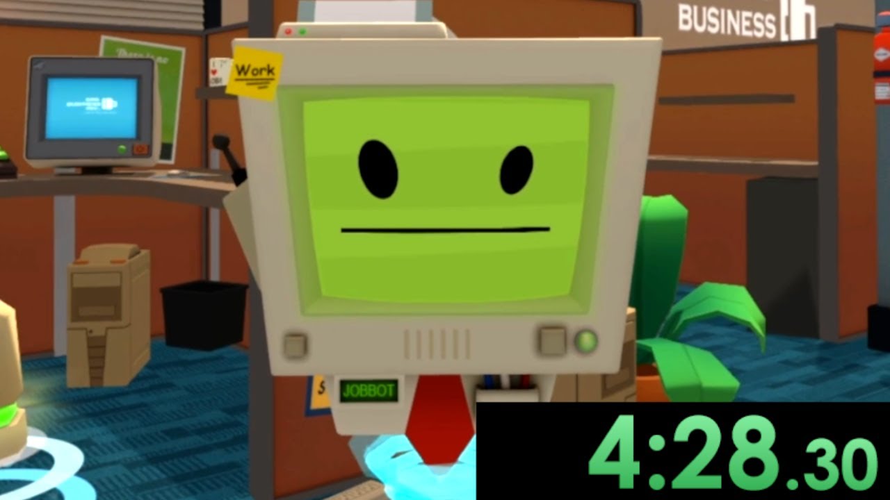 I tried speedrunning Job Simulator and ran my office into the ground as ...