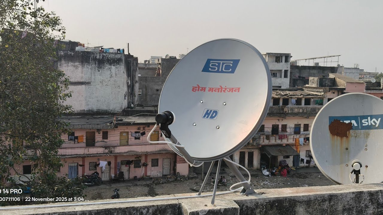 STC dth signal setting mobile app - YouTube