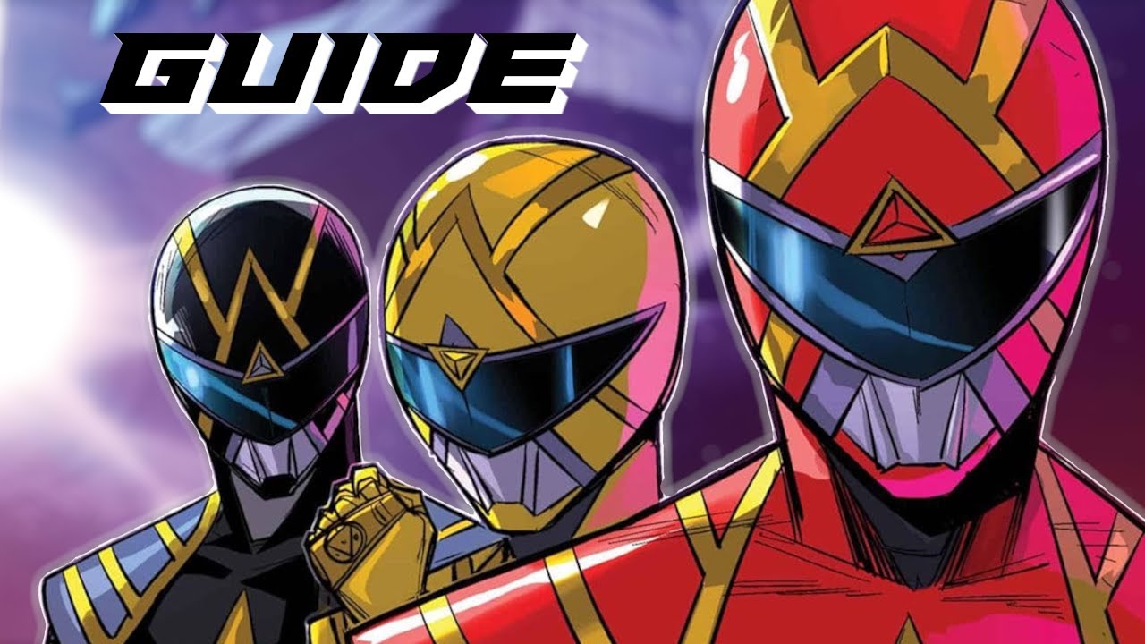 A Guide to the BOOM! Studios Power Rangers Comics - YouTube