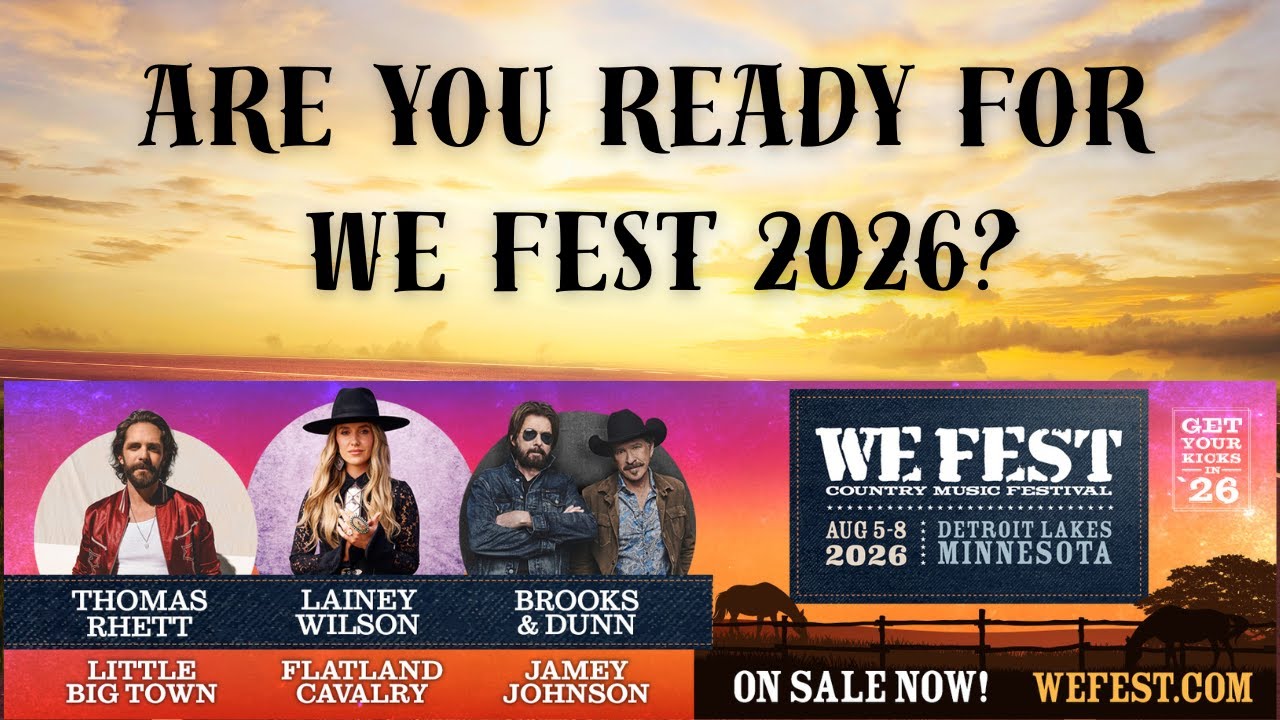 Are you ready for WE Fest? - YouTube