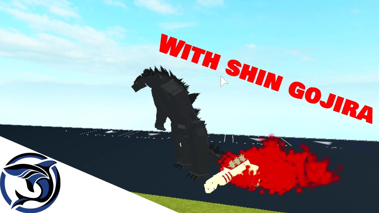funny moments with Godzilla and Shin Godzilla | plane crazy roblox ...