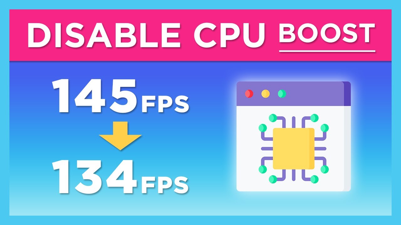 Does Disabling CPU Turbo Boost Affect Performance? | Test in 6 Games ...