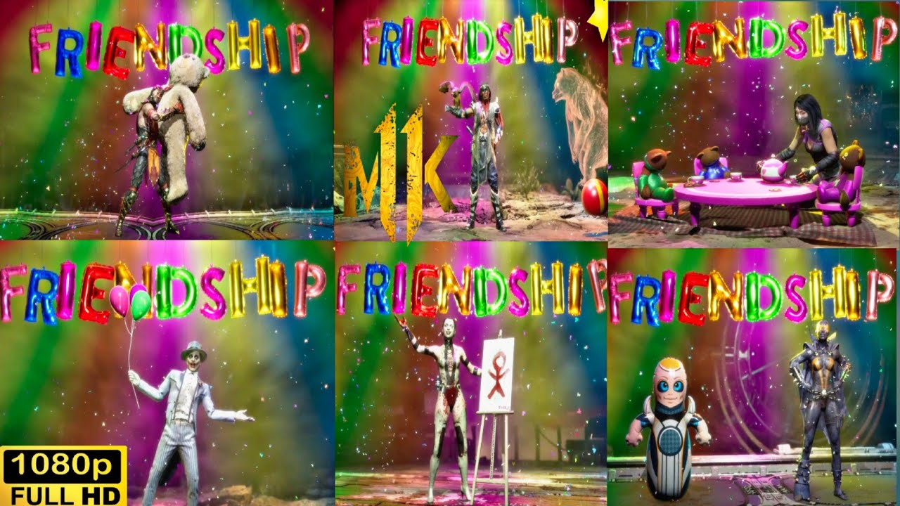 Mortal Kombat 11-All FRIENDSHIPS MK 11 ULTIMATE All CHARACTER ...