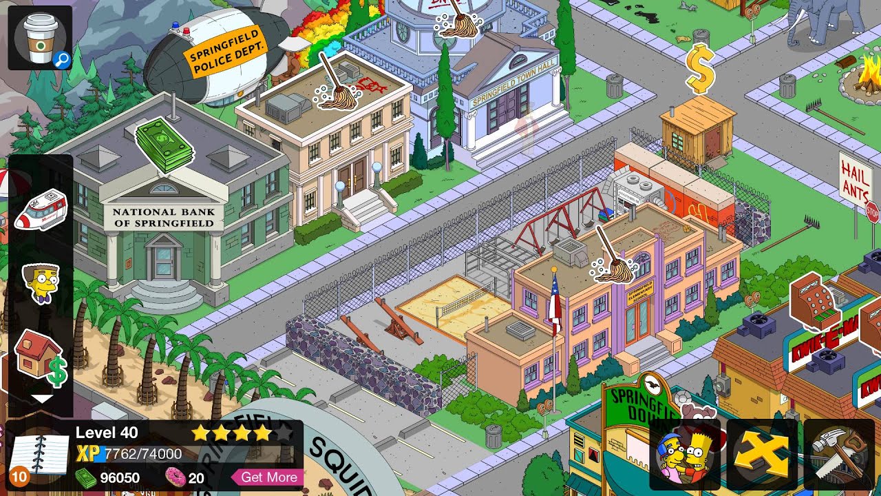 The Simpsons Tapped Out Gameplay - YouTube