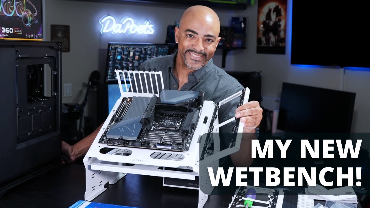 Praxis WetbenchSX Complete Open Air PC Test Bench - Unboxing & Setup ...