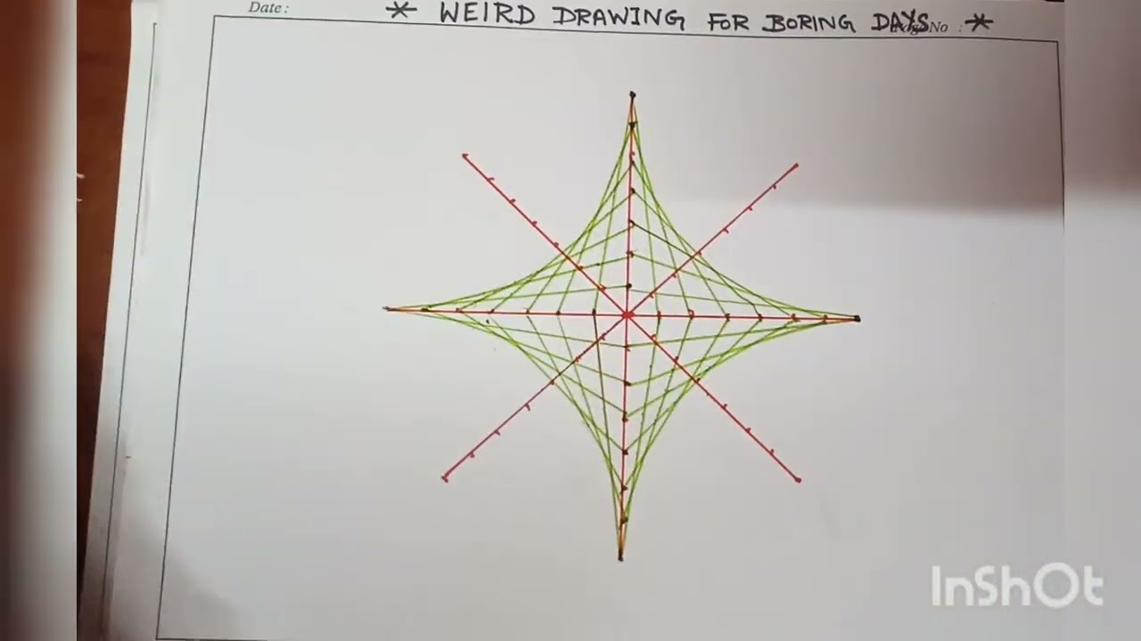 Weird line drawing - YouTube