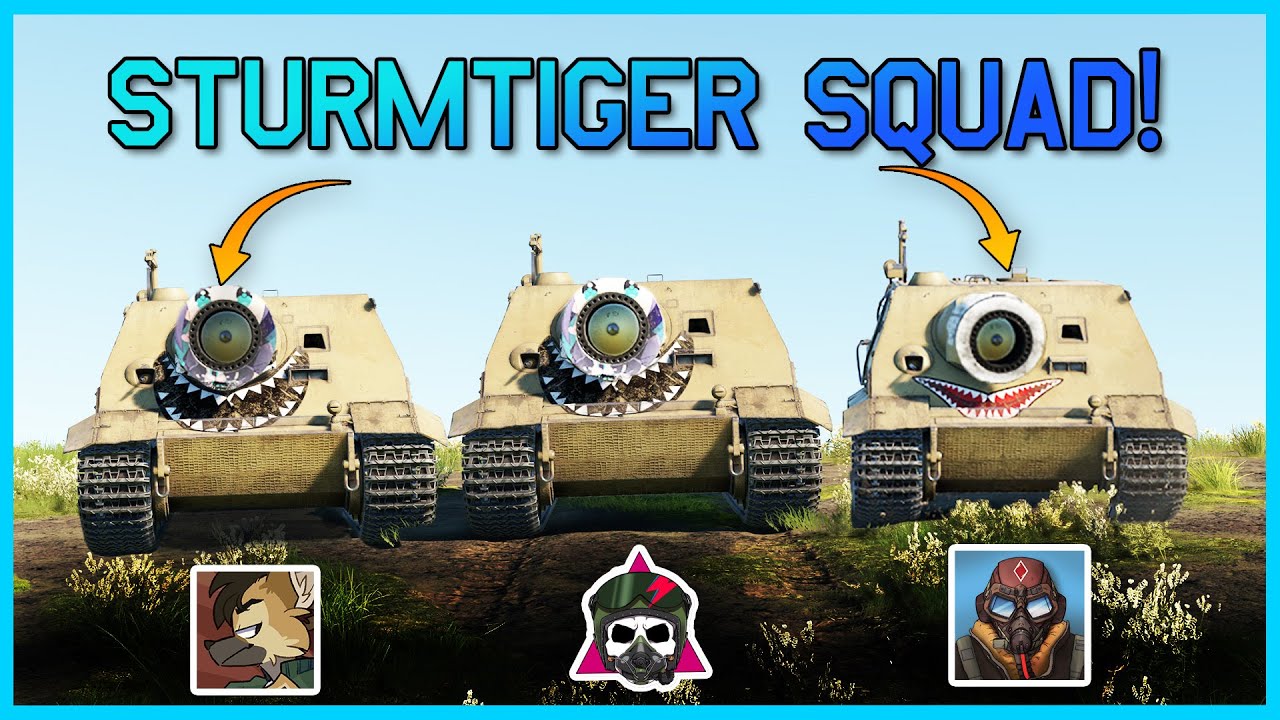 38cm Sturmtiger Rocket Artillery Squad! War Thunder @OddBawZ @PhlyDaily ...