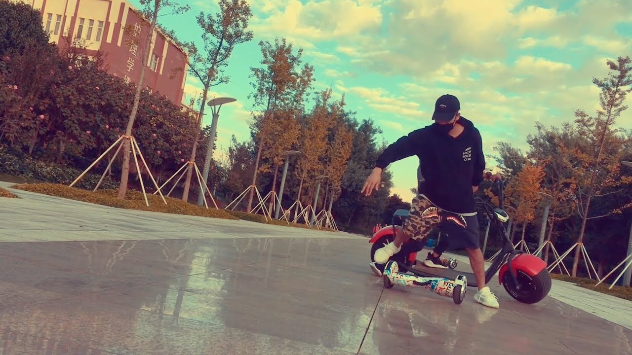 Segway Hoverboard tricks | CameRon YG - YouTube