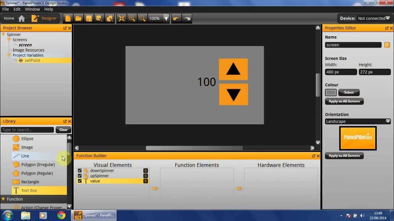 PanelPilotACE Tutorial Incrementing Variables - YouTube