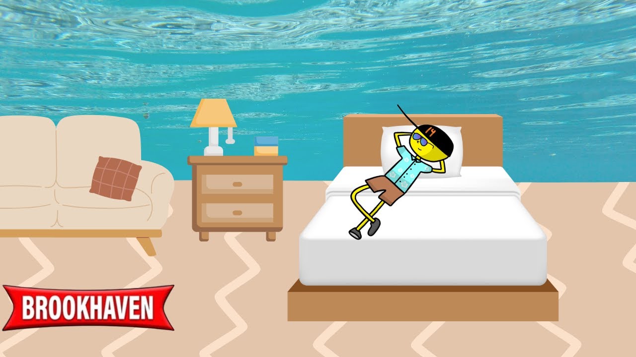 I stayed in an UNDERWATER resort OUTSIDE of Brookhaven! - YouTube