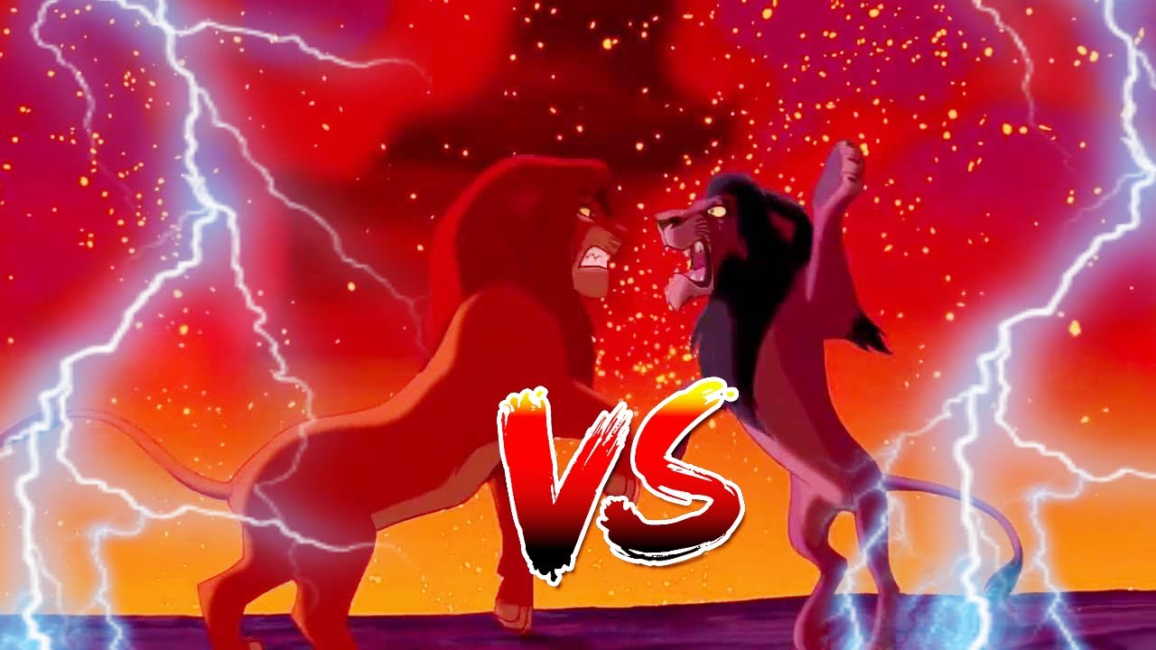 The Lion King (1994) Final Battle - Battle at the Zoo - YouTube