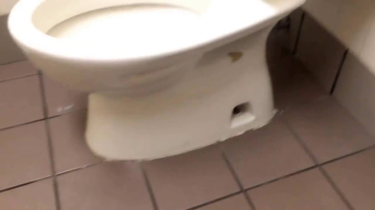 #436 Rare American Standard Open Rim toilet - YouTube