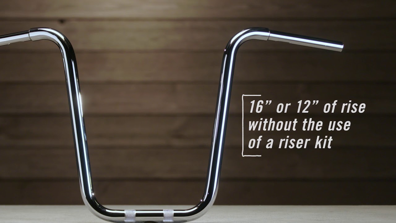 16 in. Fat Ape and 12 in. Fat Mini-Ape Handlebars - YouTube