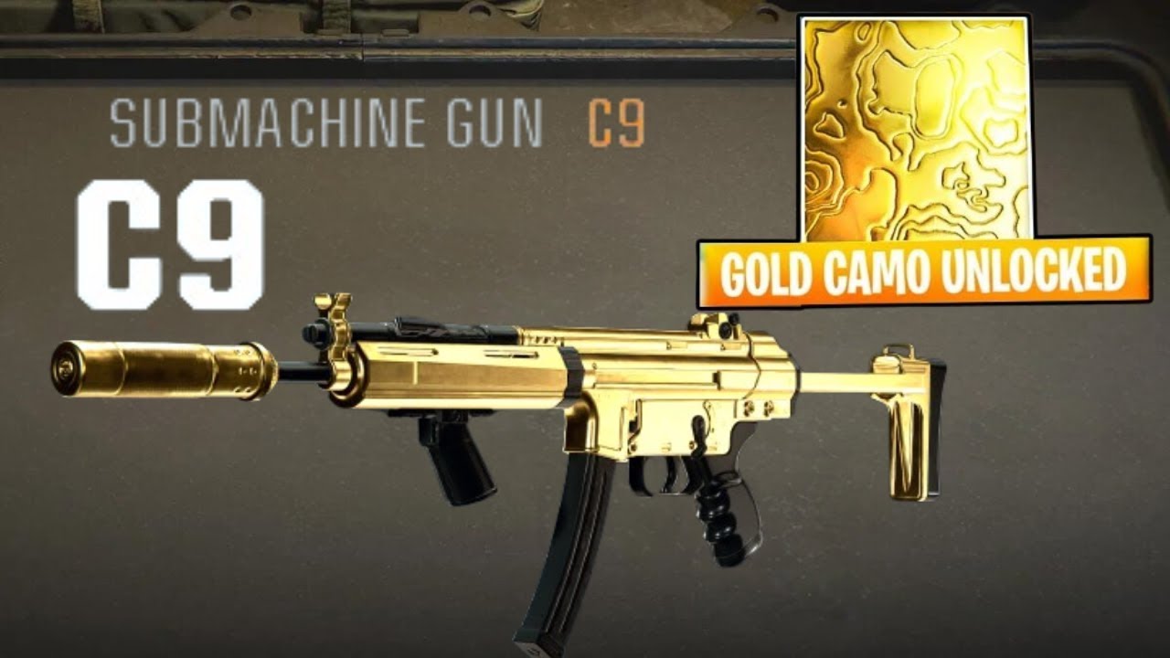 How to Unlock Gold Camo for the C9 in Black Ops 6 - Fastest Method ...