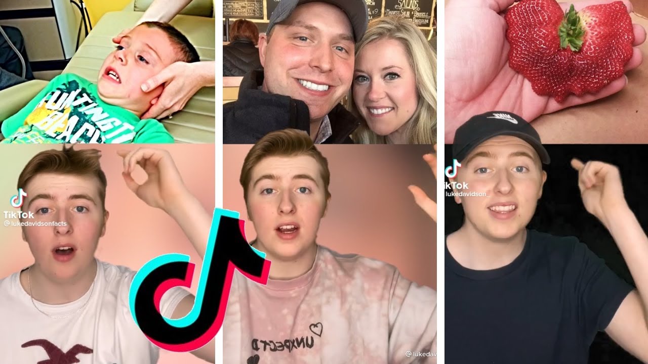 Luke Davidson - TikTok Fun Facts - July 2022 - YouTube