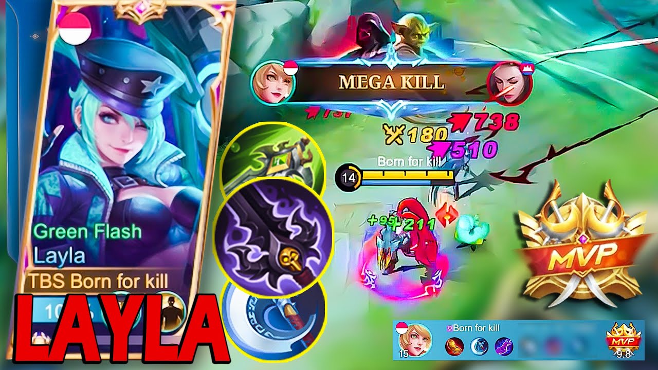 The Most Powerful item for MM in MLBB | Layla Unstoppable Best items ...