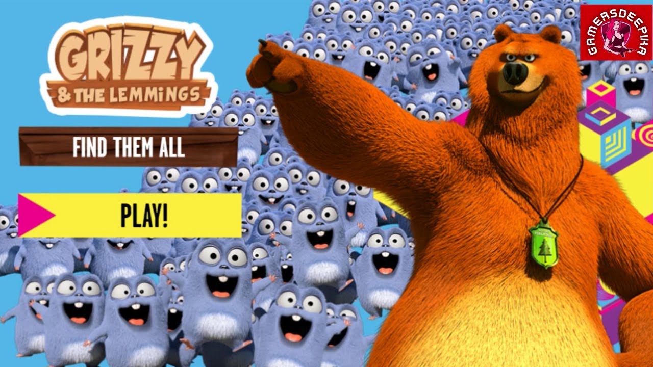 GRIZZY & THE LEMMINGS FIND THEM ALL - Gameplay @gamersdeepika - YouTube