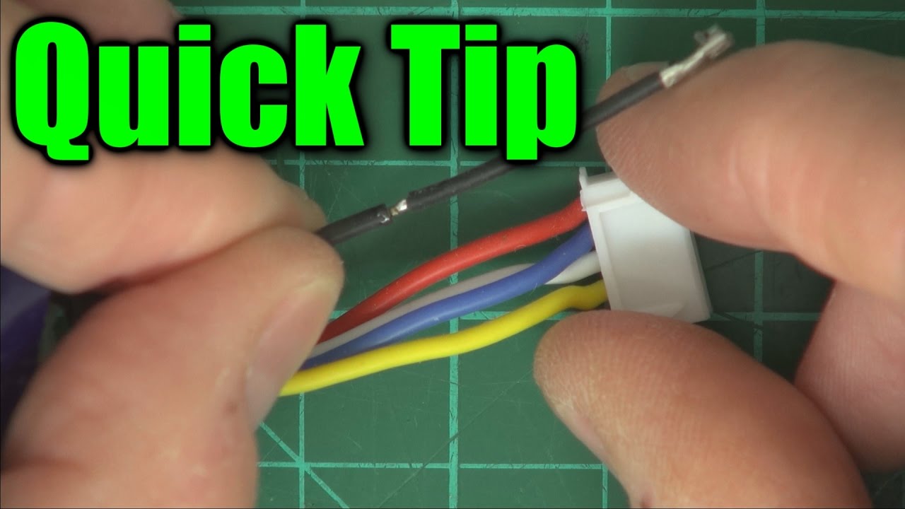 Quick Tip #1: Fixing a broken balance lead plug - YouTube
