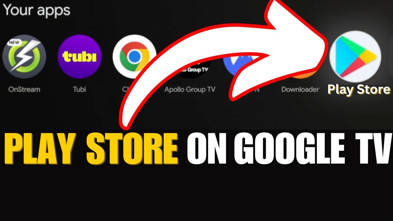 How To Get The REAL Google Play Store On Google TV Fast! - YouTube