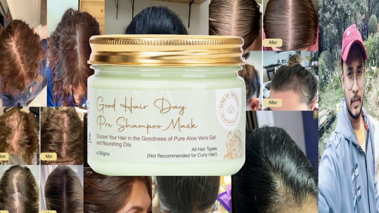 Pure By Priyanka Good Hair Day Pre Shampoo Mask | Honest Review - YouTube