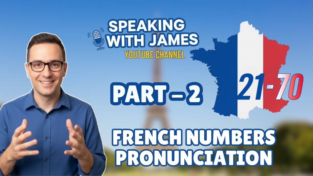 Part 2 | Learn French Numbers 21–70 | Master Pronunciation Step by Step ...