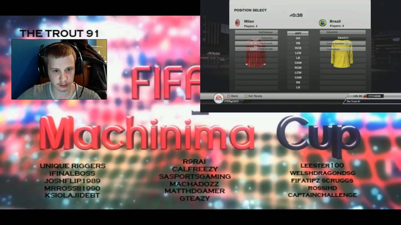 Machinima Sports FIFA 12 Cup Draw with The Trout 91 & SAM5000 - YouTube