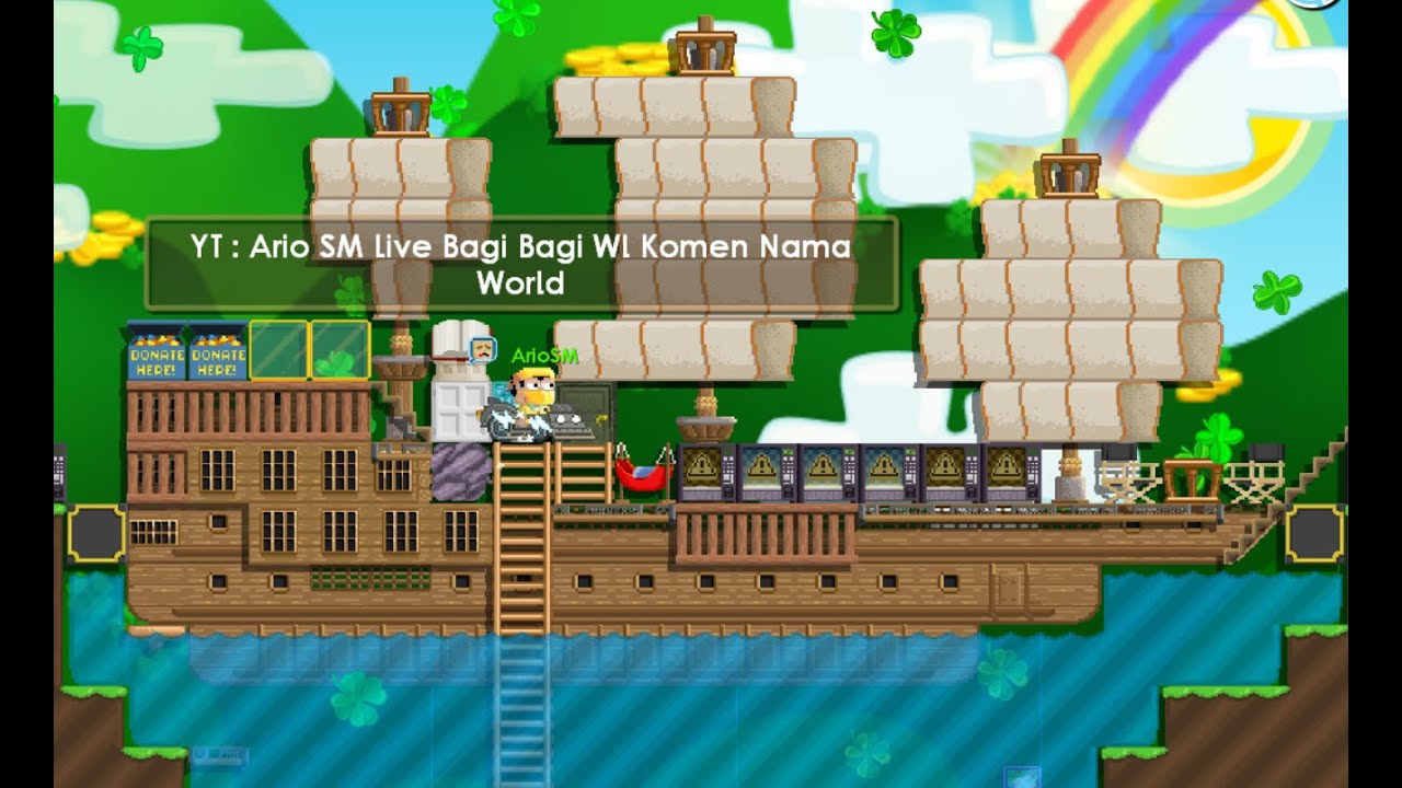 Bagi Bagi Wl Komen Nama World Kalian Growtopia Indonesia - YouTube