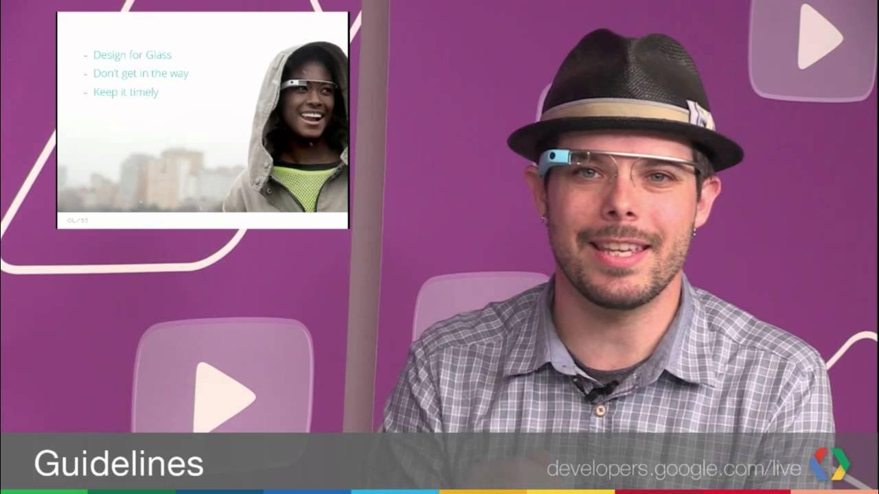 Google Mirror API: Guidelines - YouTube
