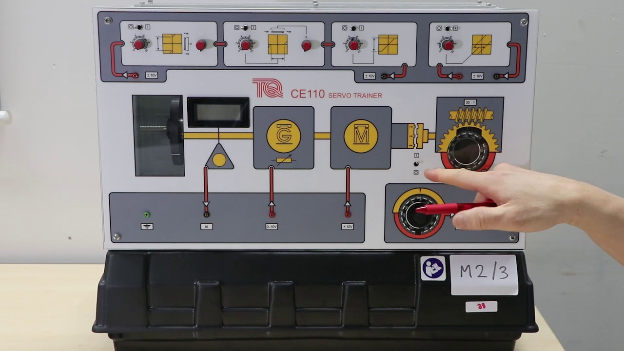 Servo trainer (CE110) instruction - YouTube