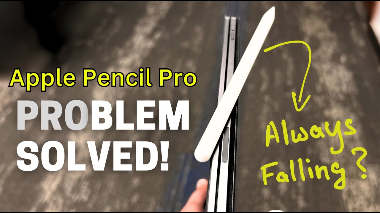 Stop Losing Your Apple Pencil Pro - Spigen Pencil Holder for iPad Pro ...