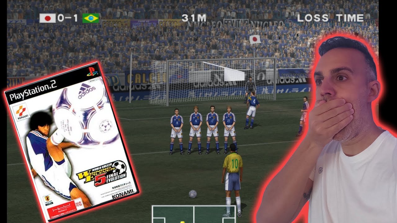 Winning Eleven 5 FINAL EVOLUTION PS2 GAMEPLAY REALISTA - YouTube