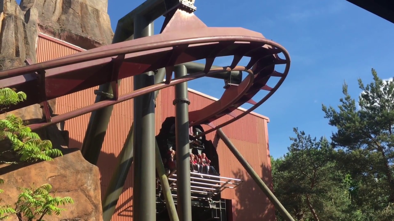 Nemesis Inferno off ride video Thorpe Park - YouTube