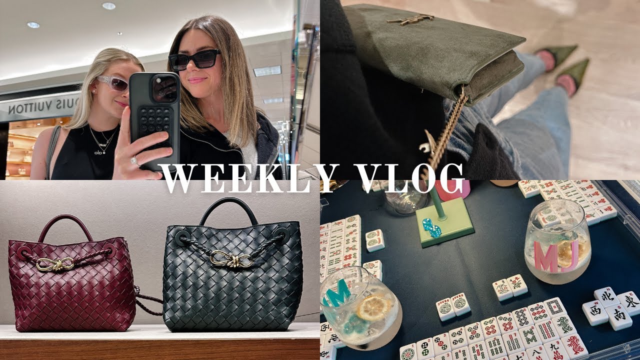 weekly vlog | influencer events, fall decor, botox, & shopping - YouTube