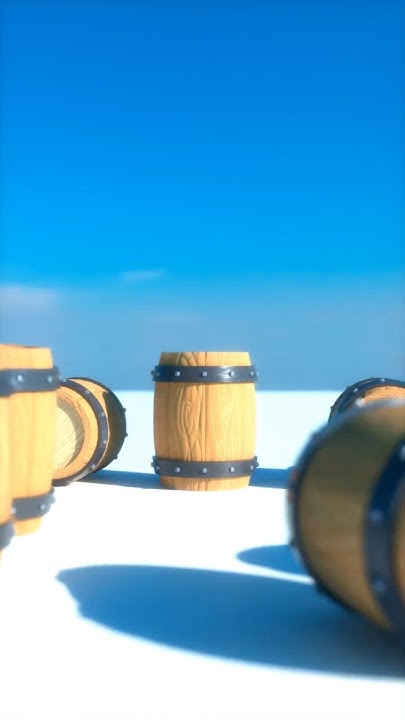Blender Barrel Tutorial: Master Barrel Modeling & Texturing #shorts - YouTube