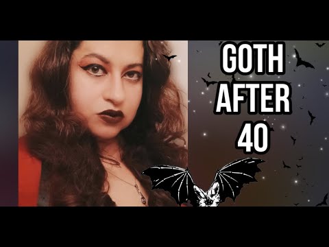 Goth After 40 | Interview with West Texas Goth Virginia - YouTube