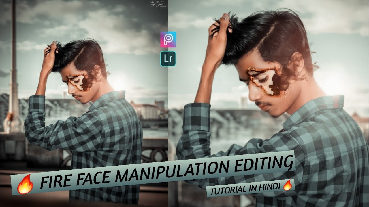 Picsart - Fire Face Manipulation Editing Tutorial | Fire Face Editing ...