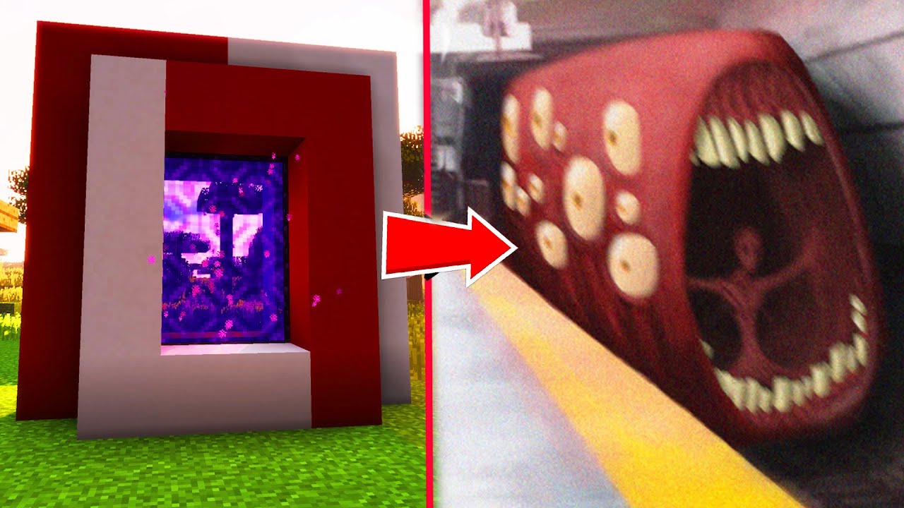 MUNDO DO TRAIN EATER NO MINECRAFT! - YouTube