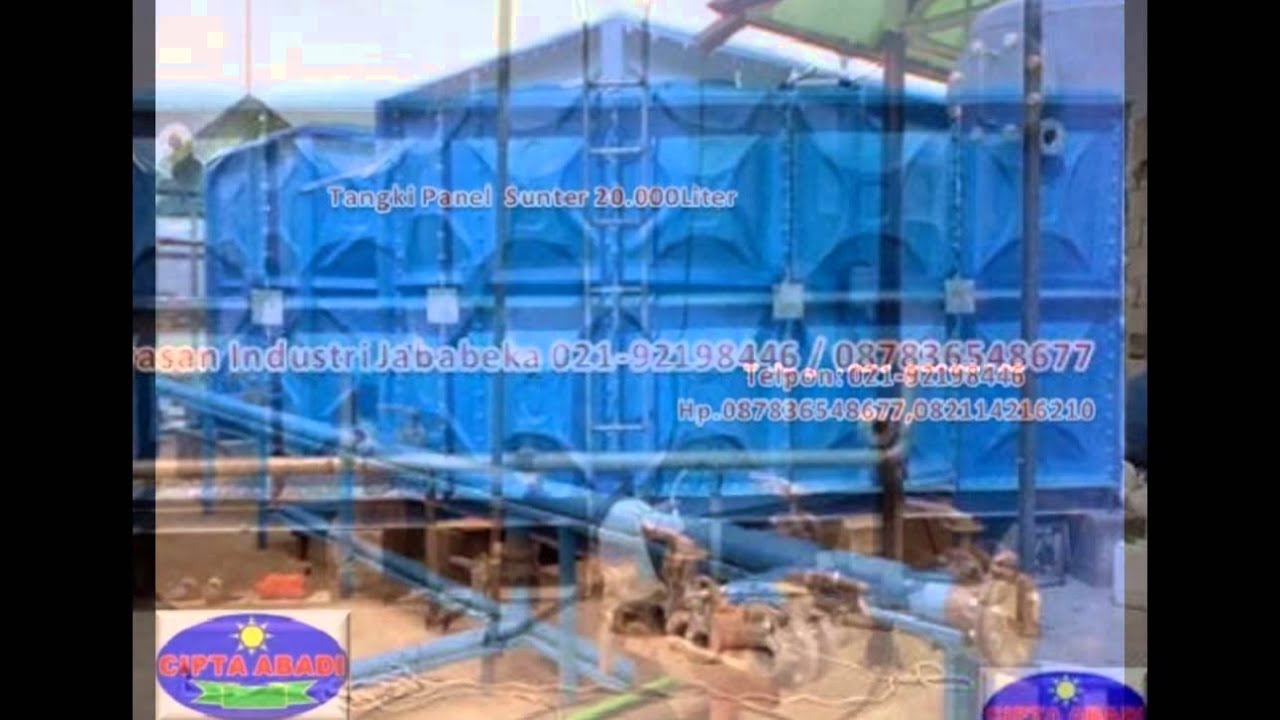 Tangki Fiberglass | Tangki Panel | tangki STP | tangki Mixing | Tangki ...