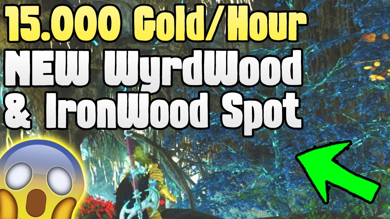 New World GOLD FARM via WYRDWOOD & IRONWOOD, New World Money Making ...